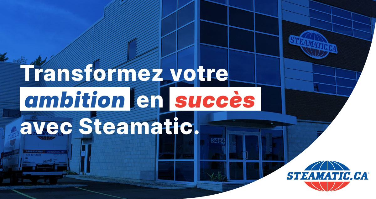Franchise restauration après sinistre – Partenaire Steamatic